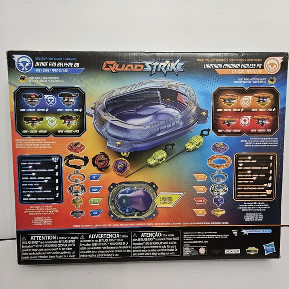 Hasbro | Toys | Beyblade Burst Quadstrike | Poshmark